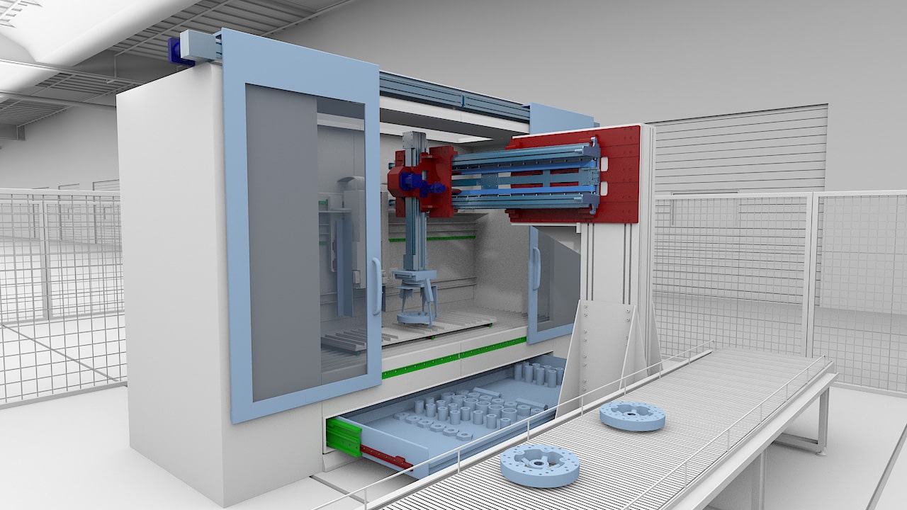 Puertas automatizadas de máquina herramienta - Rollon Spain