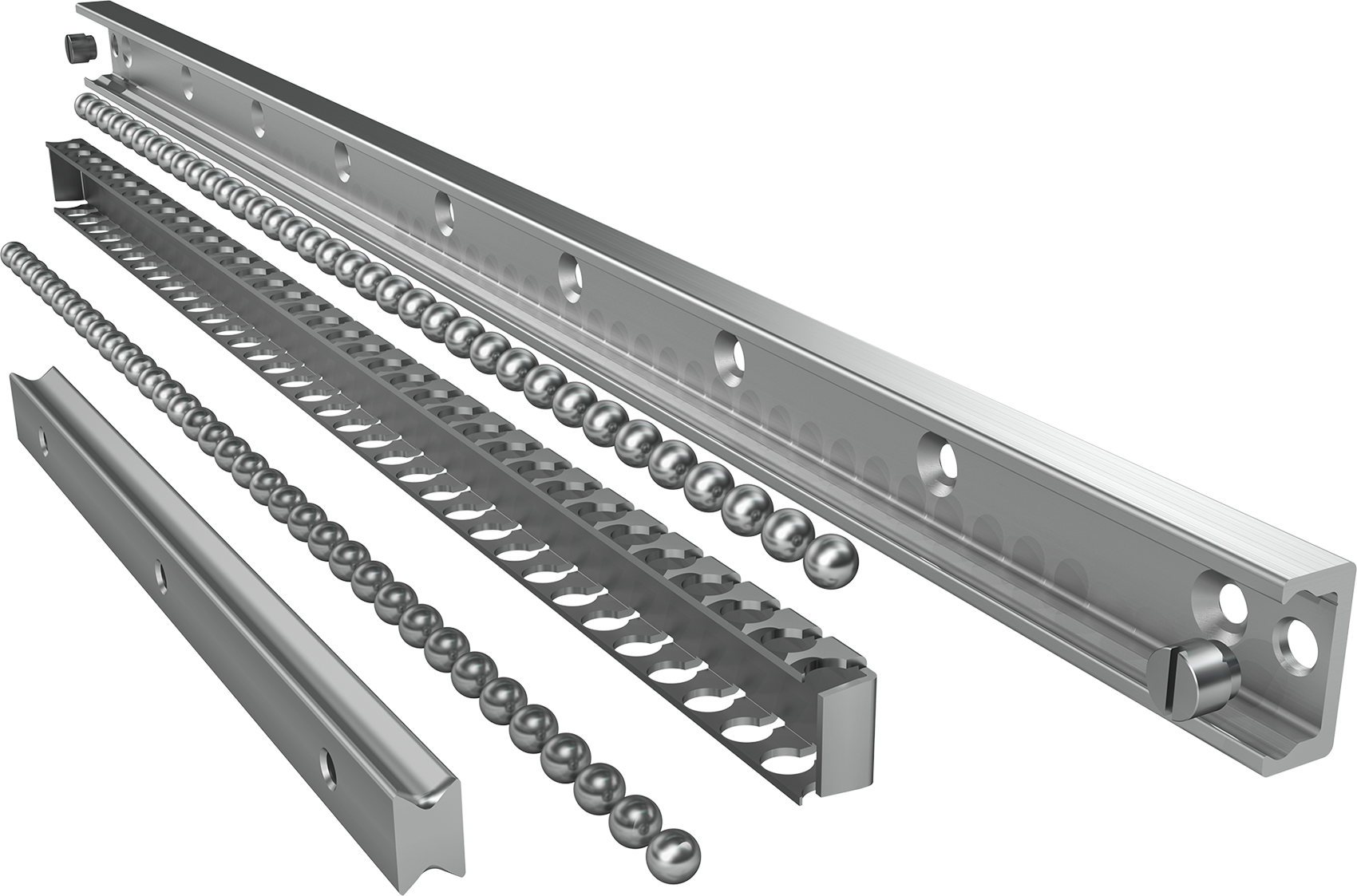 Easyslide Linear Ball Sliding Rails Rollon Group