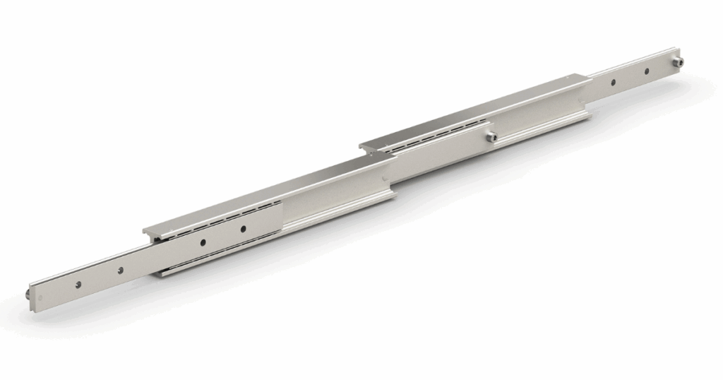 Over Extension Telescopic Rails - Rollon UK