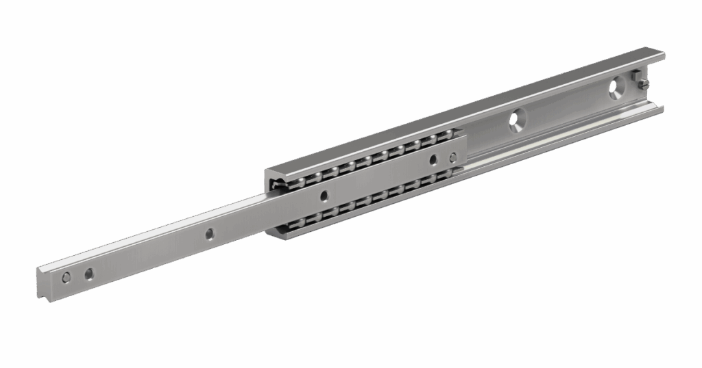 Telescopic guides for train seats: business class comfort - Rollon India