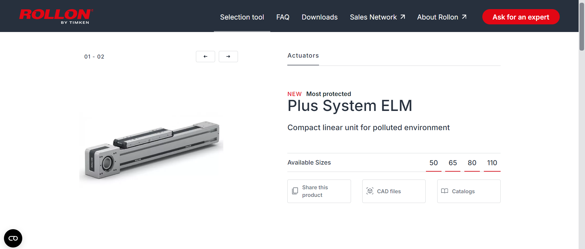 myRollon: The ultimate Selection Tool for linear motion solutions ...