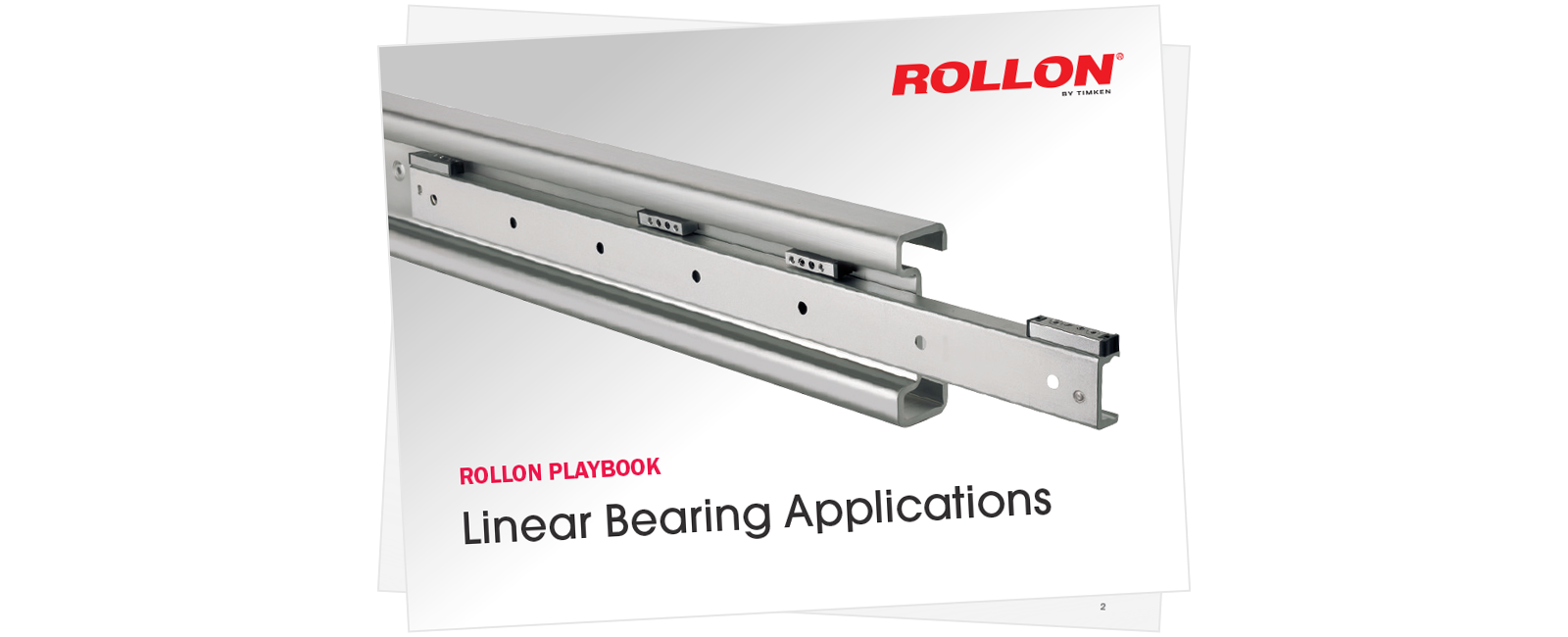 Playbook: Linear Bearing Applications - Rollon